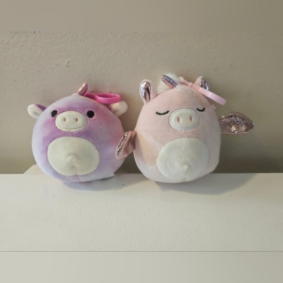 Squishmallows | Toys | Squishmallow Clips Set Of 2 | Poshmark